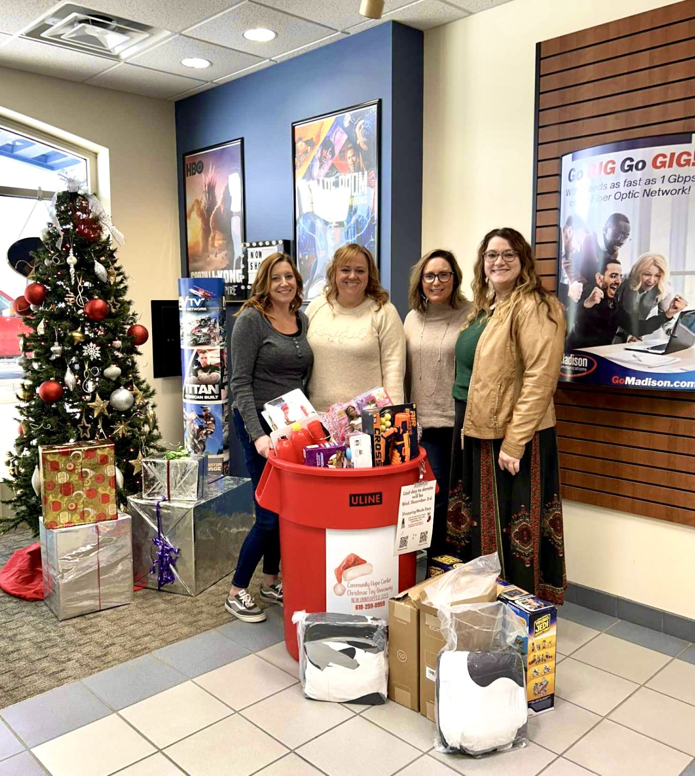 Toy Drive Donations - Madison Communications
